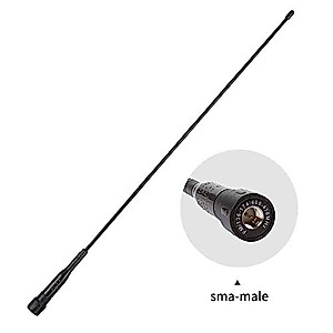 2 Pack Radioddity GM-30 GMRS Radio Handheld 5W Long Range Two Way Radio, GMRS Repeater Capable, with NOAA Scanning & Receiving, Display Sync for Off Road Overlanding, with 15 inch High Gain Antenna