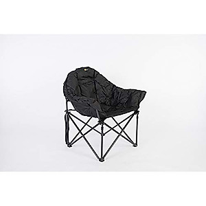 Faulkner 49570 Big Dog Bucket Chair, Black