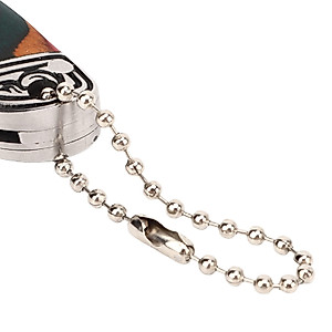 Folding Pocket Knife, Pocket Knife Wood Handle Proof Stainless Steel Blade for Paring (Red Yellow Green)