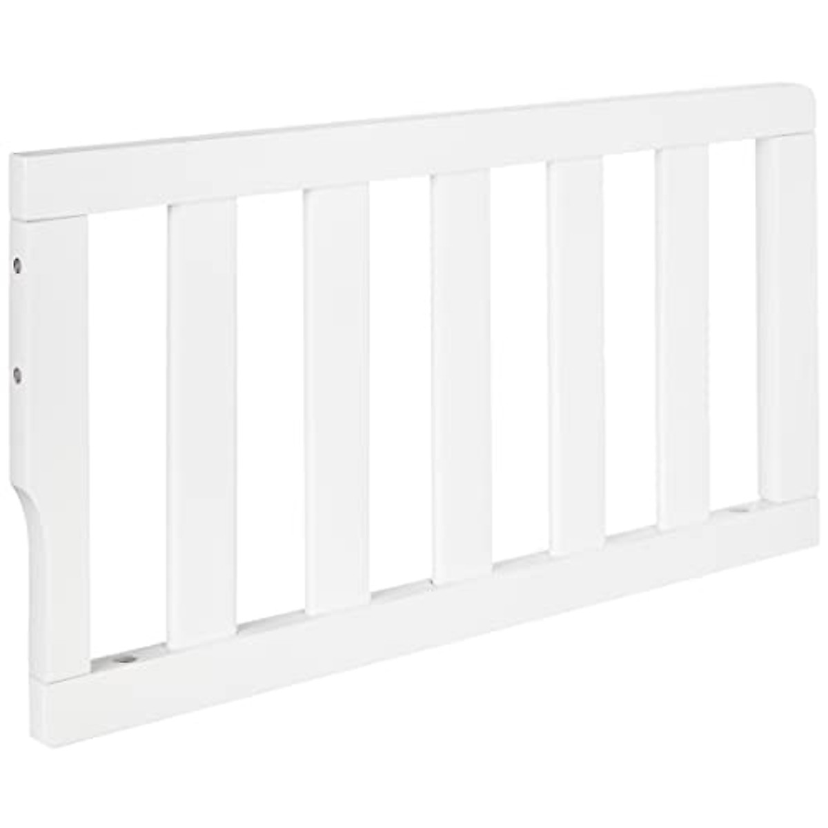 Dream On Me Universal Convertible Crib Toddler Guard Rail in White, Converts Cribs to Toddler Beds, Safety Guard Rail for Toddlers, Made of Solid Wood