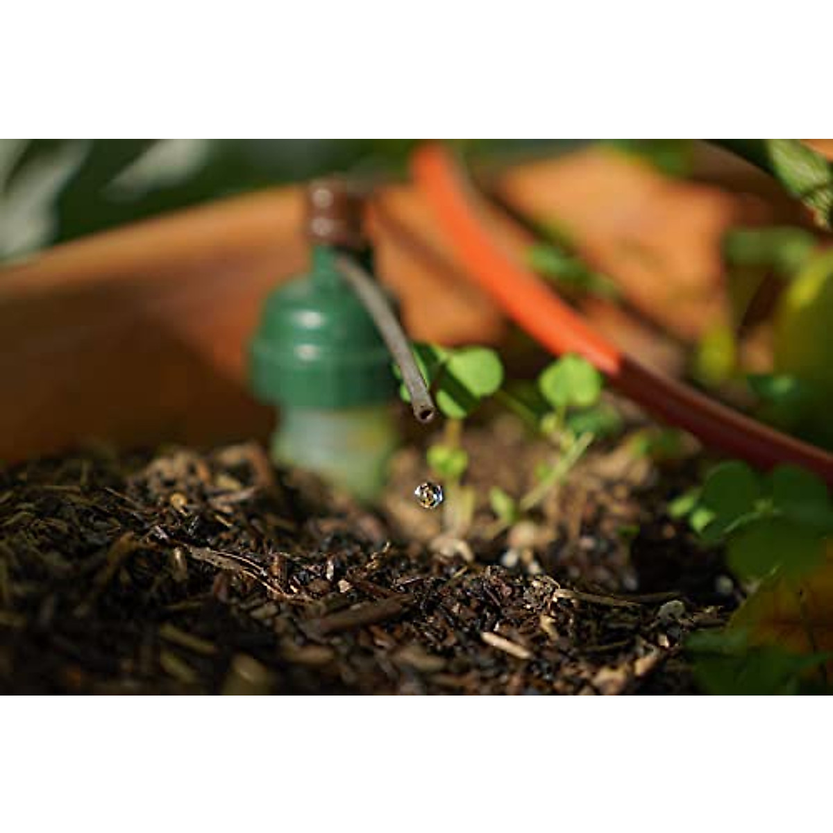 Blumat Irrigation System for 8 Plants w/Pressure Reducer | Automatic Drip Irrigation Kit | No Electricity, No Batteries Required | Garden, Patio, Hanging Baskets, Raised Bed, Greenhouse