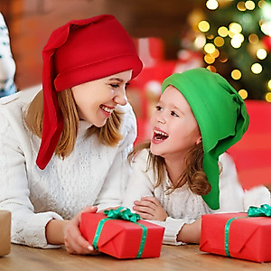 2 Pieces Halloween Dwarf Hats Dwarf Costume Hats Gnome Hats Christmas Funny Fairy Tale Costumes Party Hats for Adults and Kids