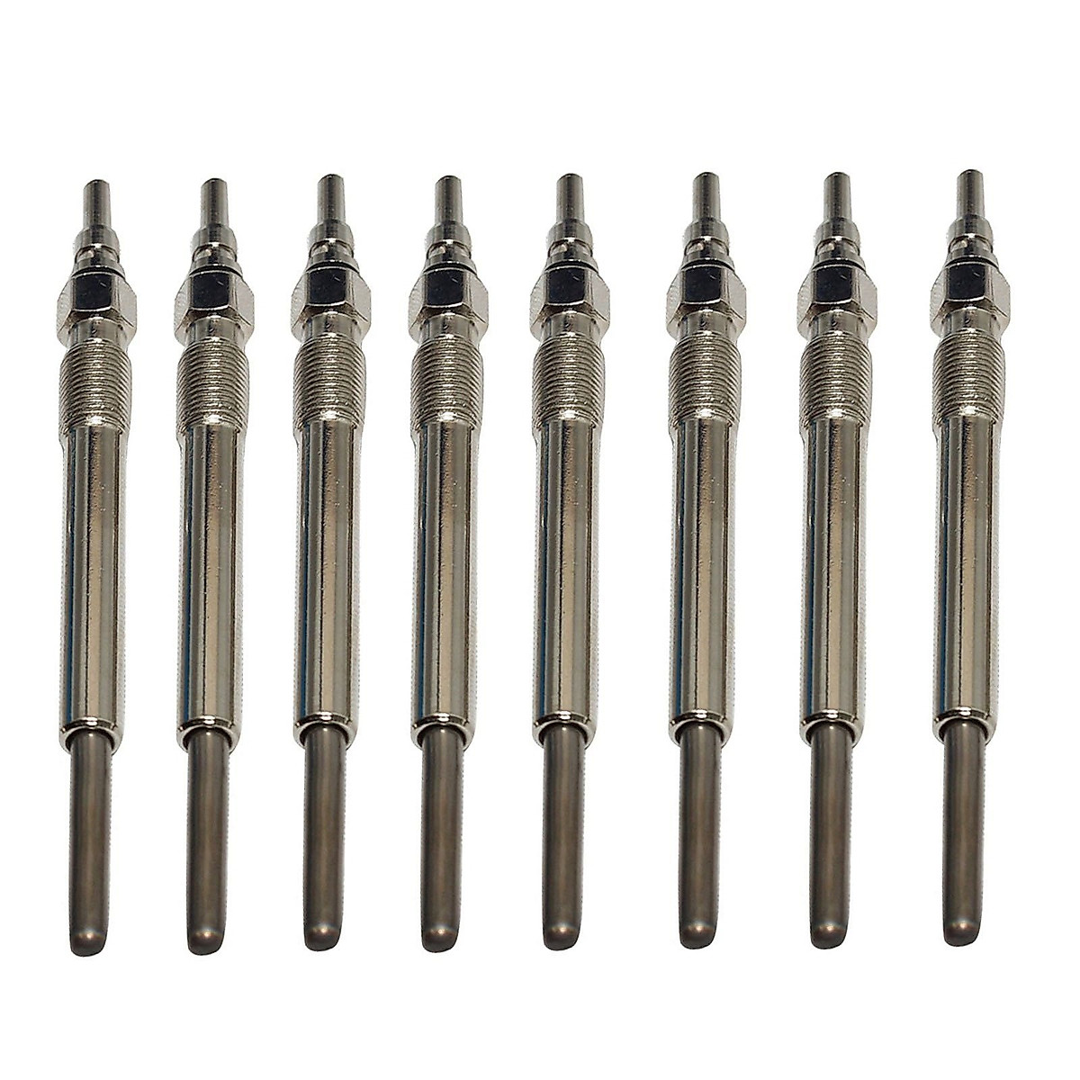 Valve Cover Gaskets + 8 Glow Plugs + BK Relay With Inner Injector Glow Plug Harness Compatible with 7.3L Ford F250 F350 E250 E350 Diesel Powerstroke 1999-2003 (615-201, F81Z-6584-AA)