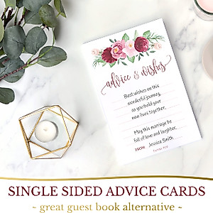 Papery Pop Bridal Shower Games - 5 Activities for 50 Guests - Double Sided Games - Rose Gold