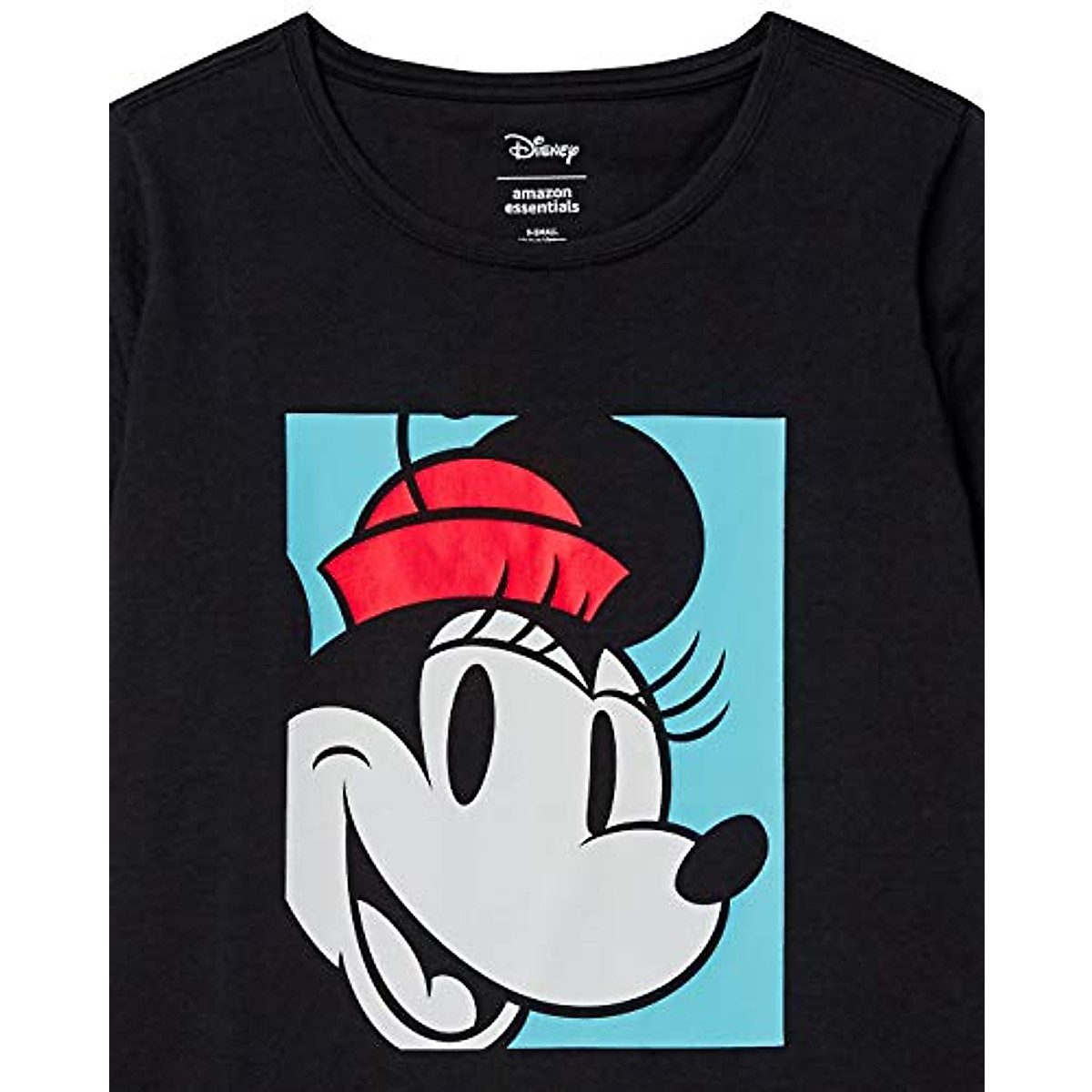 Amazon Essentials Disney | Marvel | Star Wars | Princess Women's Short-Sleeve Crew-Neck T-Shirts (Available in Plus Size), Pack of 2, Minnie and Friends, XX-Large