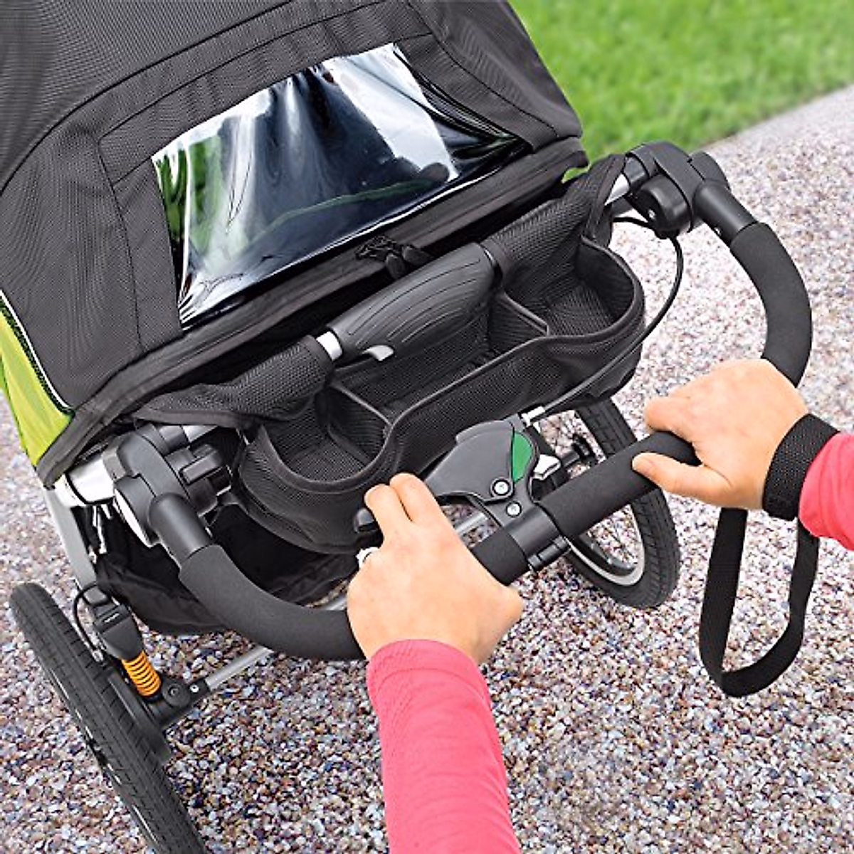 Chicco TRE Jogging Stroller - Titan | Black/Grey