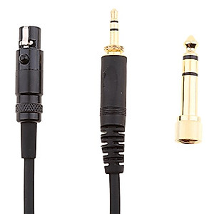 Fityle 130cm Replacement Coiled Upgrade Cable for AKG K141 K171 K181 K240 Pioneer HDJ-2000 Headphone