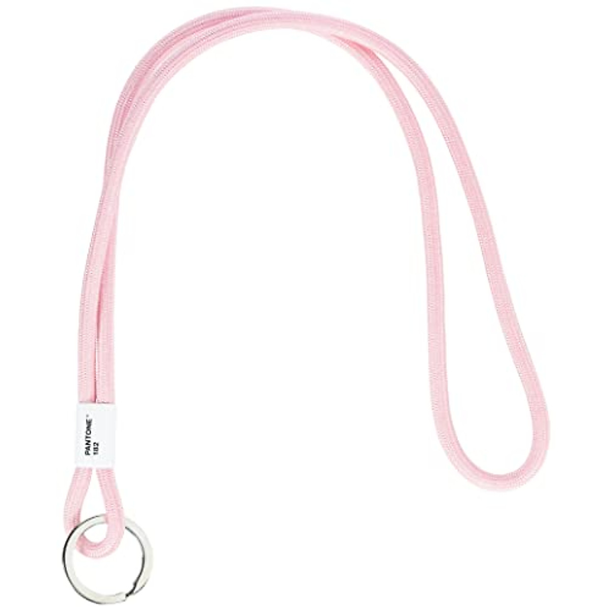 Copenhagen Design PANTONE Key Chain L, long key hanger, nylon, light pink, 182 C