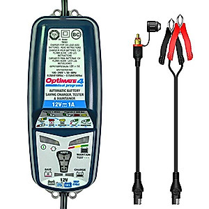 OptiMATE 4 CAN-bus edition, TM-351 8/9-step 12V 1A battery Saving charger-tester-maintainer