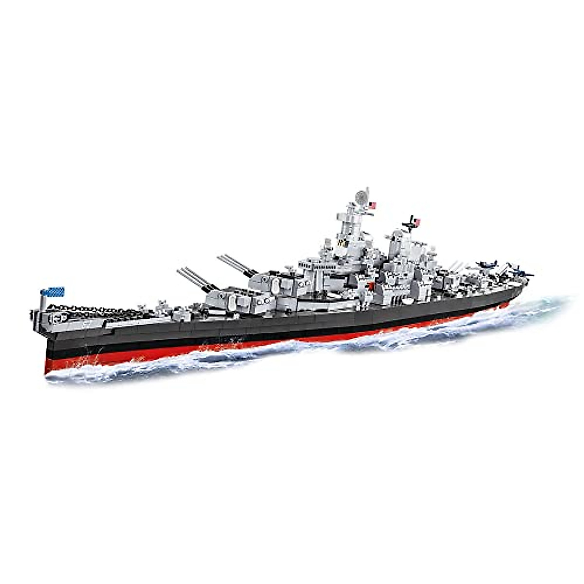 COBI Historical Collection World War II Battleship Missouri (BB-63),2655 pieces