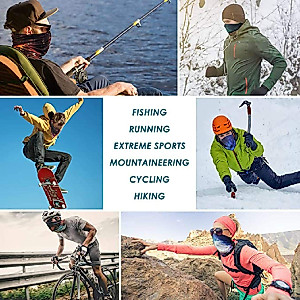 visesunny Seamless Bandana Neck Gaiter Pink Flamingo Tropical Palm Headband Headwear Sports Tube UV Scarf for Workout Yoga Running Hiking Riding