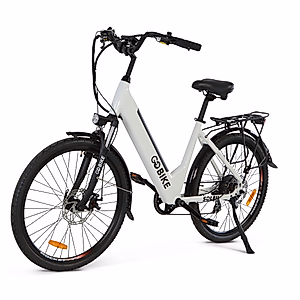 ComfyGO Soleil Electric Bike,Motor Ebikes,Electric Bicycle for Adults,Bicicleta Electrica para Adultos,Road City Bike,500 W 26 * 1.95" Fat Tire E Bikes,Up to 40 Miles Per Charge,22 Mph Ebike
