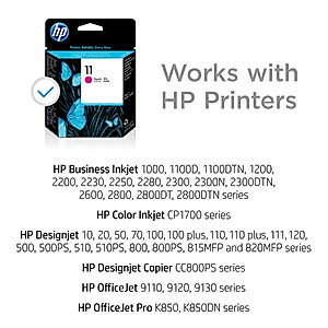 HP 11 | Ink Printhead | Magenta | C4812A