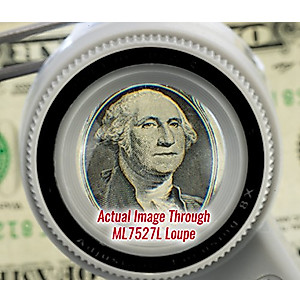 SE ML7527L Illuminated Adjustable-Focus Loupe with 8X Magnification