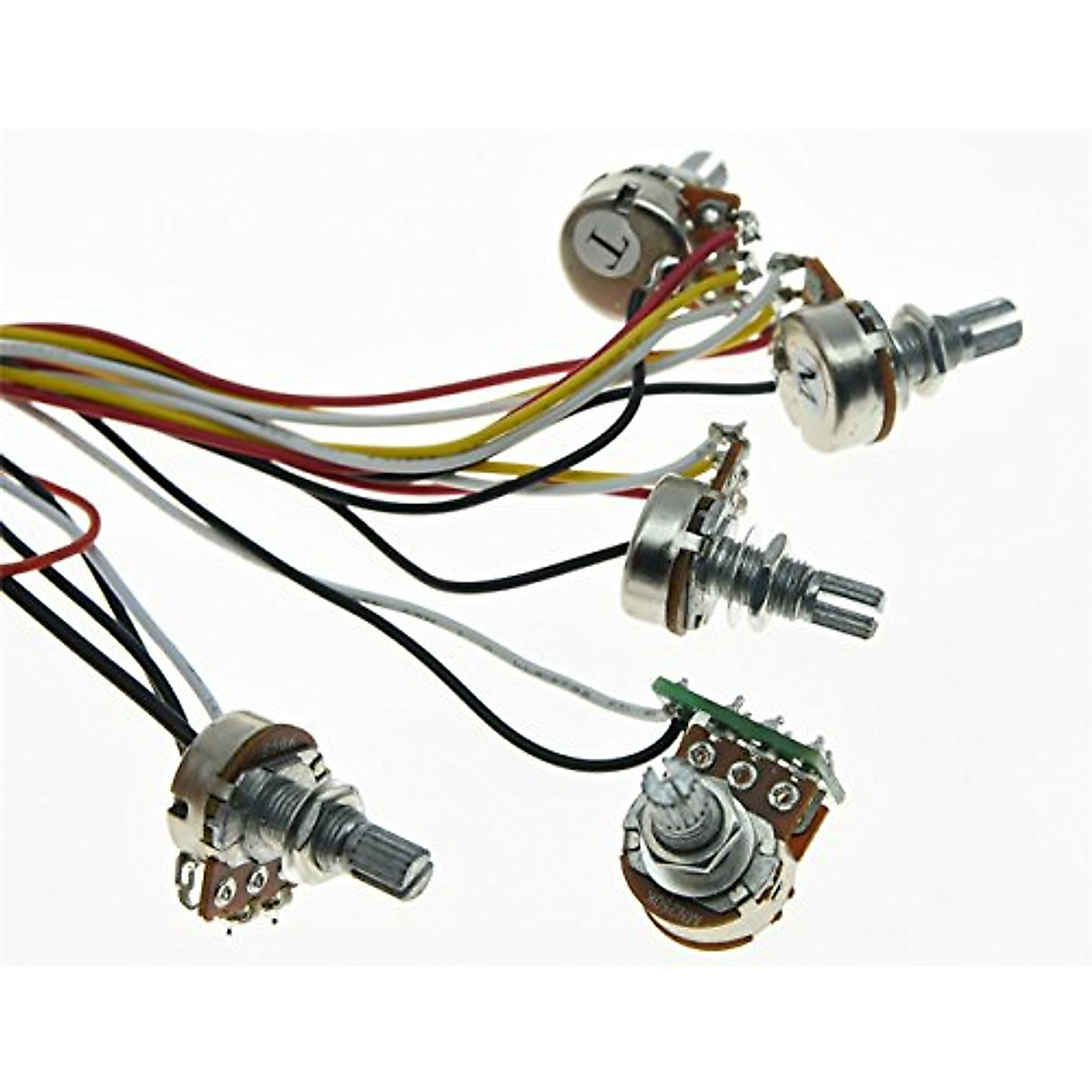 KAISH Pre-wired 3 Band Active & Passive EQ Equalizer Electric Bass Preamp Circuit