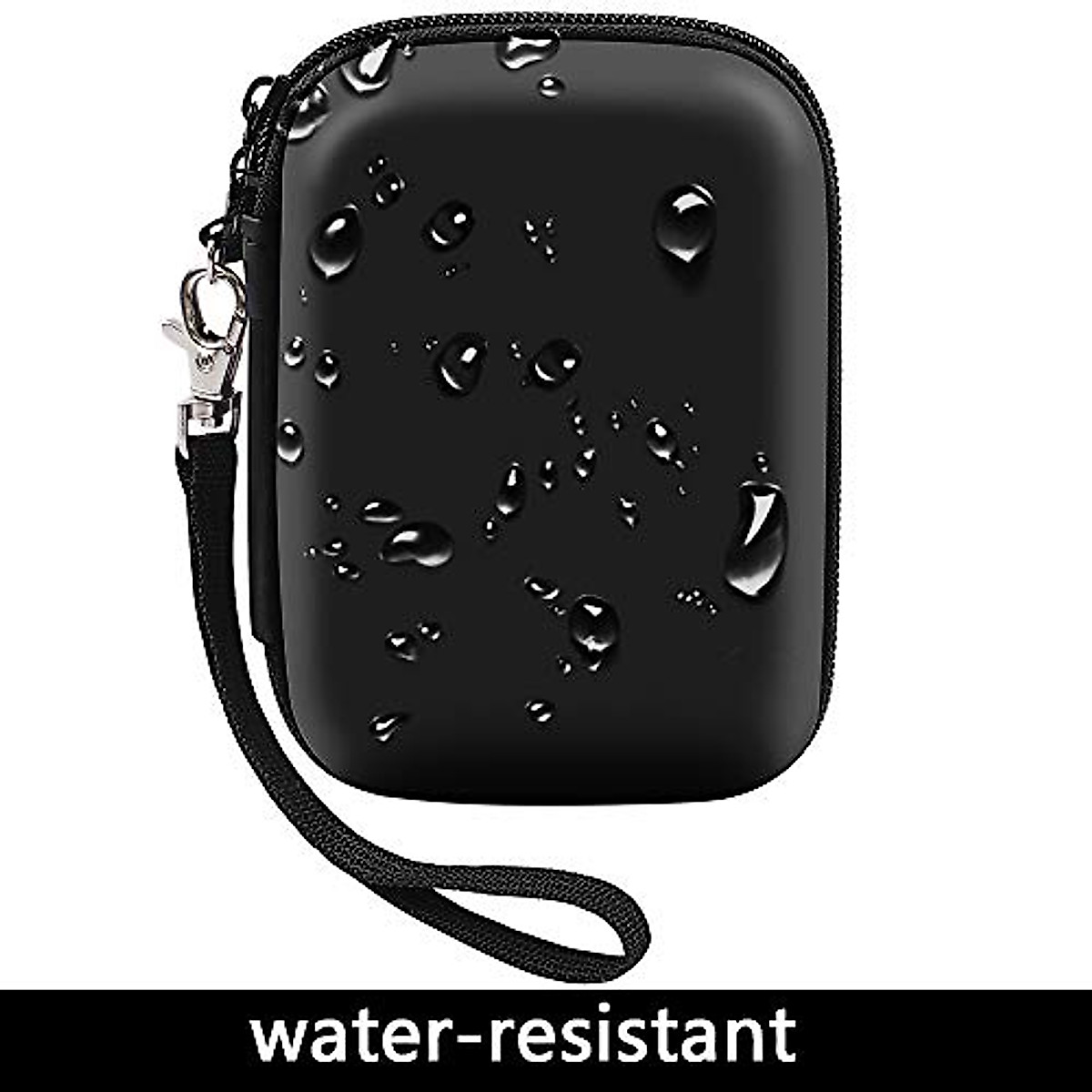 Digital Camera Case Compatible with YISENCE/ for AbergBest 21 Mega Pixels 2.7" LCD Rechargeable HD/ for Canon PowerShot ELPH 180 190/ for Sony DSCW800 DSCW830 Digital Camera with SD Card and Cable