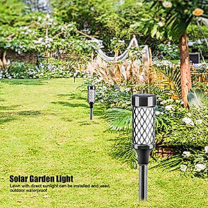 10LED Solar Garden Light, Solar Charging Home Courtyard Lawn Light, Unique Irregular Light Style, Suitable for Outdoor Use