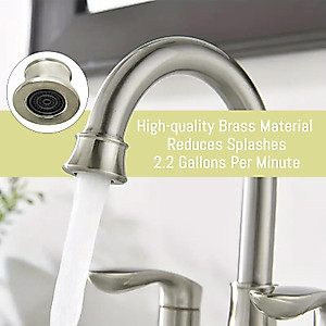 Moen Kitchen Faucet Aerator Replacement - Fits Delta Faucet, 2.2 GPM Brushed Sink Aerator