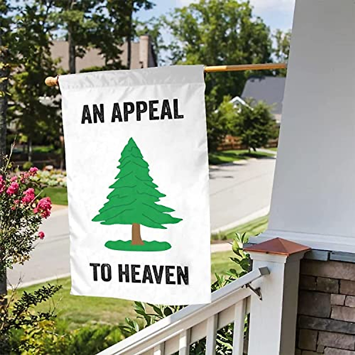 An Appeal To Heaven Garden Flag Vertical Double Sided Farm Lawn Yard Outdoor Decoration 12 x 18 Inch