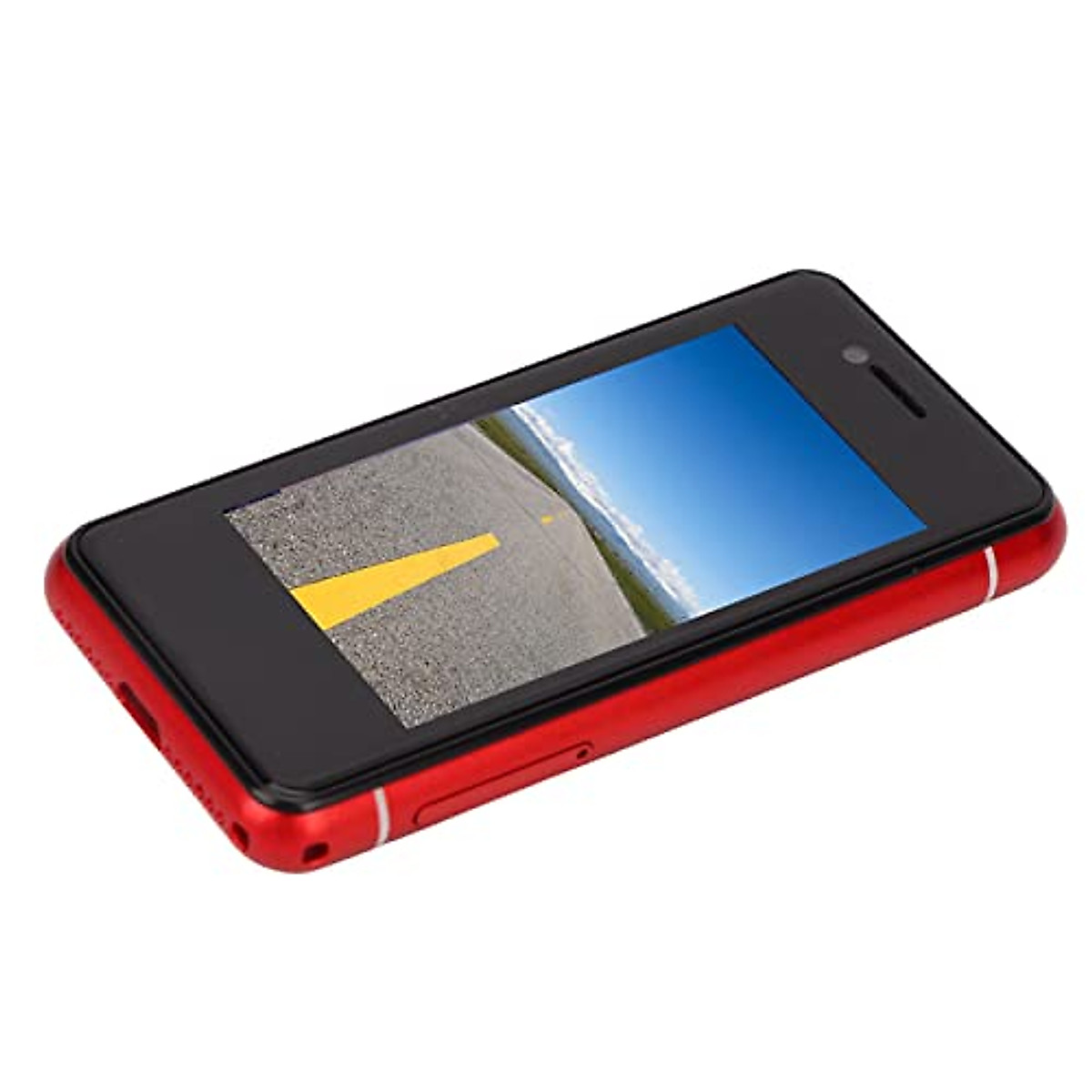 1GB 8GB Smartphone, Mini Cellphone WiFi 5MP Rear Camera 3G for Children (Red)