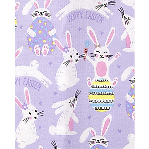 The Children's Place baby-girl and Toddler Long Sleeve Zip Up Footie Pajama Easter Bunny Baby & Toddler - Zip Sleeper 12-18 Months