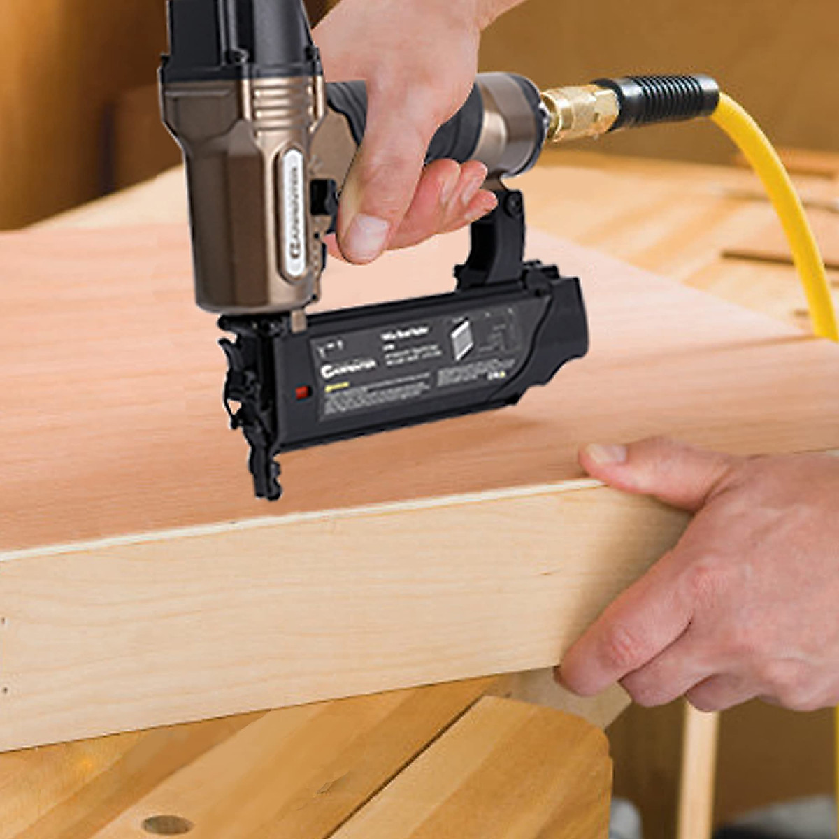 Carpenter CF50 18 Gauge Brad Nailer | Pneumatic | Brad Nails from 5/8 Inch up to 2-1/8-Inch