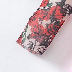 Magic Park 3-24M Infant Baby Boys Girls Tattoo Sleeve Romper Bodysuit Toddler Boy Tattoo Shirts Jumpsuit (Pink-C, 3-6 Months)