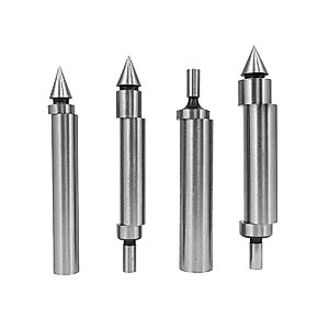 Taytools 466170 4 Piece Edge Center Finder Set with Single End, Double End and Cone Tips