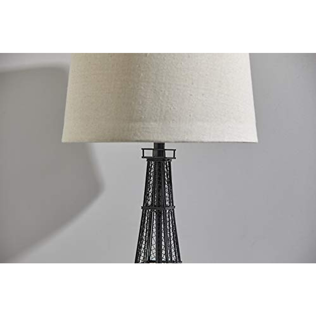 Adesso SL5001-01 Eiffel Tower Table Lamp, Black
