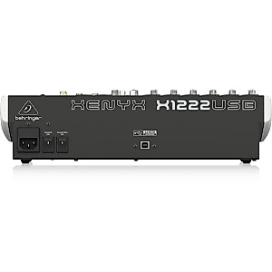 Behringer Xenyx X1222USB Mixer with USB and Effects