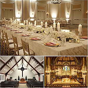 BETOPPER Stage Spotlights, 100W LED DMX Lights, Warm & Cold White Spot Lights COB Stage Lighting, Strobe Lighting for Church, Parties, Wedding, Theatre, Live Events, Stage etc.(1 Pack)