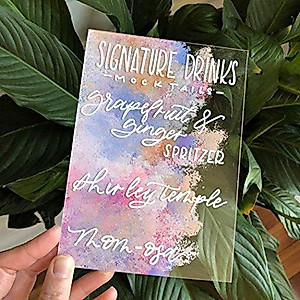 10 Pack of 8x10” PET Sheet/Plexiglass Panels 0.04” Thick; Use for Crafting Projects, Picture Frames, Cricut Cutting and More; Protective Film to Ensure Scratch and Damage Free Sheets