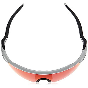 Oakley Men's OO9211 Radar EV Pitch Shield Sunglasses, Polished White/Prizm Field, 38 mm