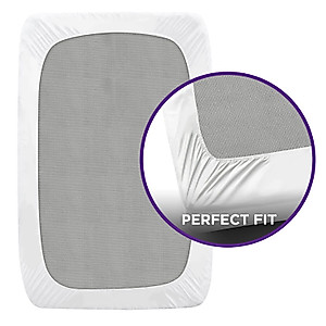 ShopBedding Plastic Mattress Protector - Heavy Duty, Twin Size Fitted Vinyl - Plastic Mattress Cover, Rubber Sheets for Bedwetting Adult or Child, 100% Waterproof Sheets for Bed - Blissford