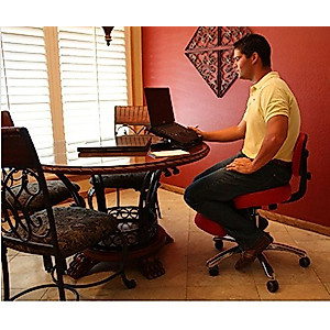 BetterPosture Jazzy Kneeling Chair – Multifunctional Ergonomic Posture Kneeling Chair Helps Reduce Back and Neck Strain