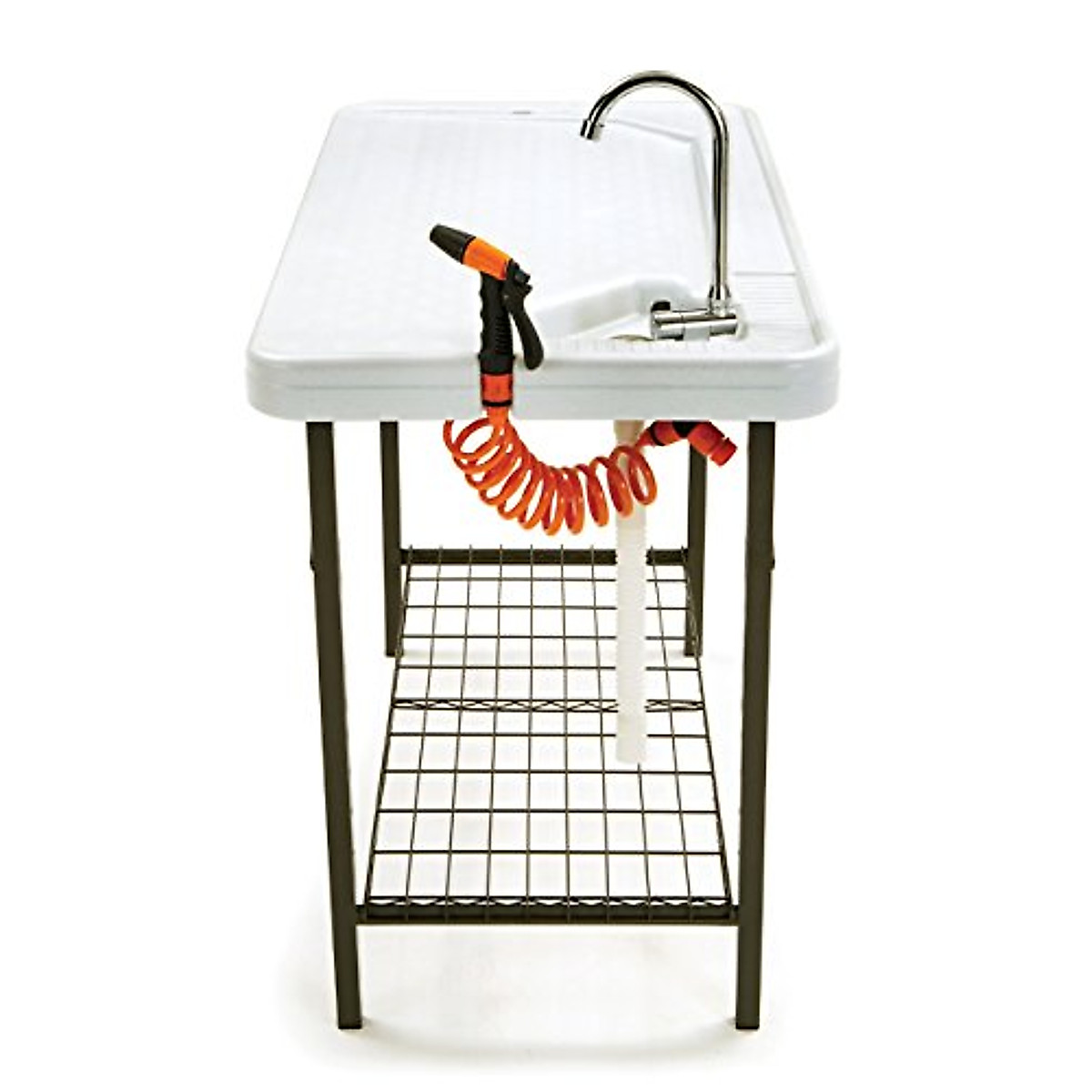 SEEK SKFT-48S Deluxe Cleaning Table, Large, White