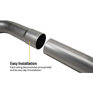 Speedway Motors Universal Mild Steel Mandrel Bend Kit, 2-1/2 Inch Pipe Bends, 16-Piece Complete Tubing Bend Kit to Design Your Own System, Slip-Fit Tubes for Easy Installation