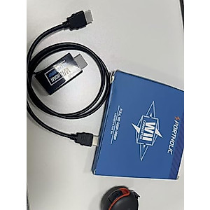 PORTHOLIC Wii to HDMI Converter 1080P for Full HD Device, Wii HDMI Adapter with 3.5mm Audio Jack&HDMI Output Compatible with Wii, Wii U, HDTV, Monitor-Supports Wii Display Modes 720P