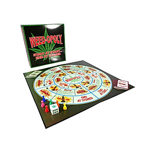 WorldWise Imports Weed-Opoly the game