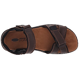 Dr. Scholl's Shoes Men's Gus Sandal,Brown,10 M US