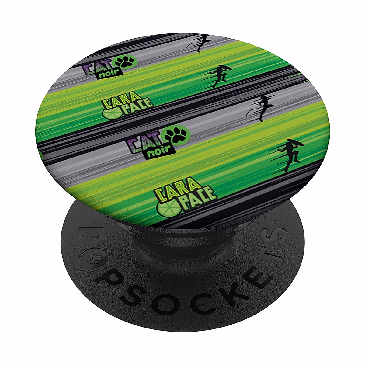 Miraculous Collection Cat Noir and Carapace Speed PopSockets Swappable PopGrip