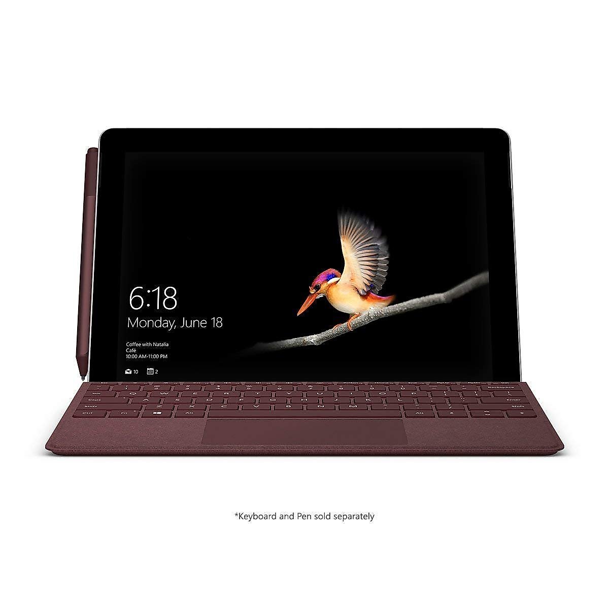 Microsoft Surface Go Win 10 Professional JTS-00001-10 - Pentium Gold, 8 GB RAM, 128 GB SSD (Renewed)