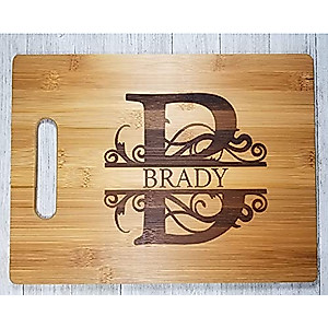 Personalized Bamboo Cutting Board (Horizontal)