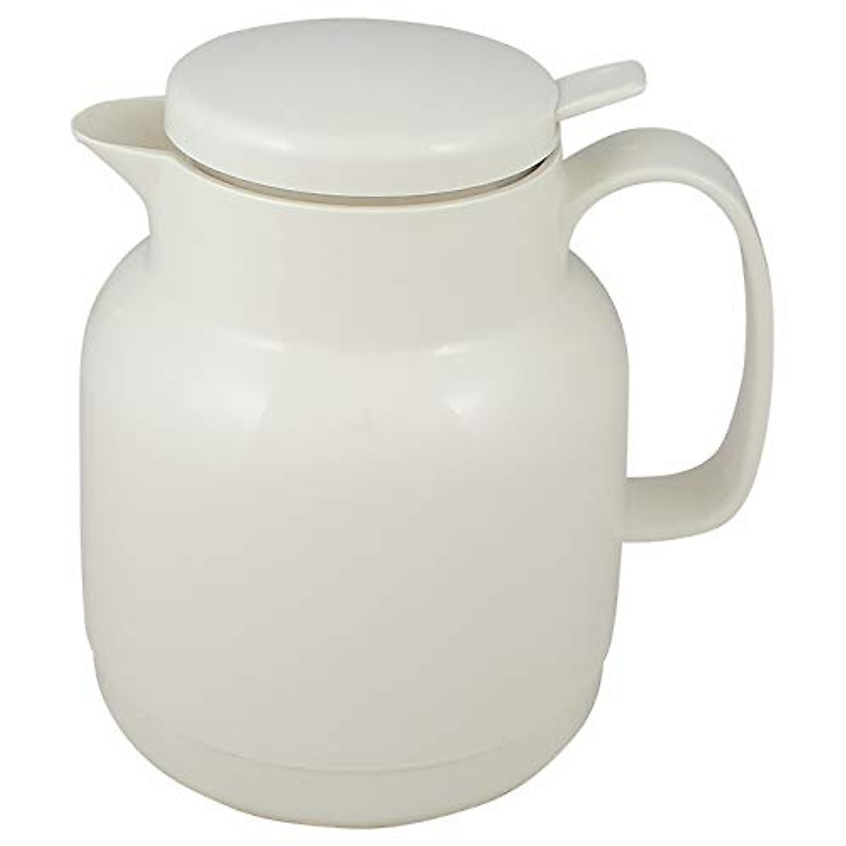 Helios Mondo Push Vacuum Jug White 1 Litre