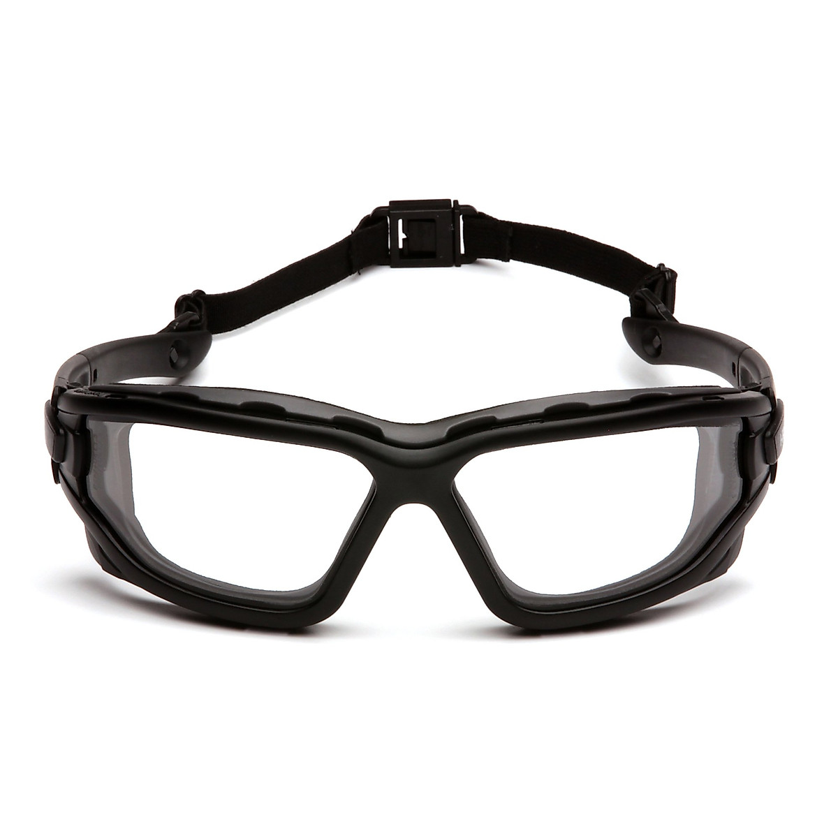 Pyramex SB7010SDT I-Force Safety Glasses Blk Frme w/Clear Anti-Fog Lens