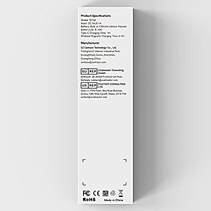 iPad Pencil 2nd Generation with Magnetic Wireless Charging, Stylus Pen for iPad with Palm Rejection, Compatible with iPad Mini 6, iPad Air 5/4, iPad Pro 11" 3/2/1, iPad Pro 12.9" 6/5/4/3