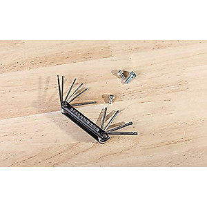 ARES 44000-10-Piece Tamper-Proof Folding Star Key Set - Sizes Include T-6 to T-30 - Corrosion-Resistant CR-V Steel Construction