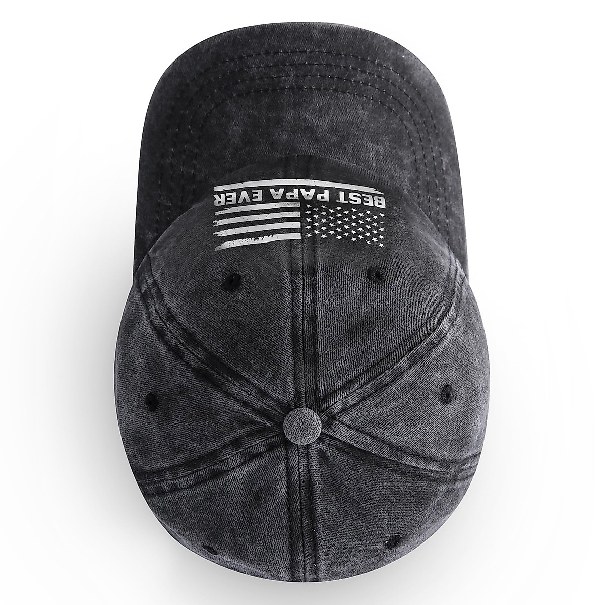 Papa Gifts, Papa Hat, Grandpa Birthday Gifts for Papa, Funny Fathers Day Grandparents Day Gifts for Papa Grandpa Dad from Daughter Son Grandkids Granddaughter, Unique Adjustable Baseball Cap Grey