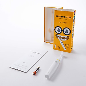 BRUSHMONSTER Smart Toothbrush for Kids Bluetooth Connected Electric Sonic Toothbrush (Toothbrush)