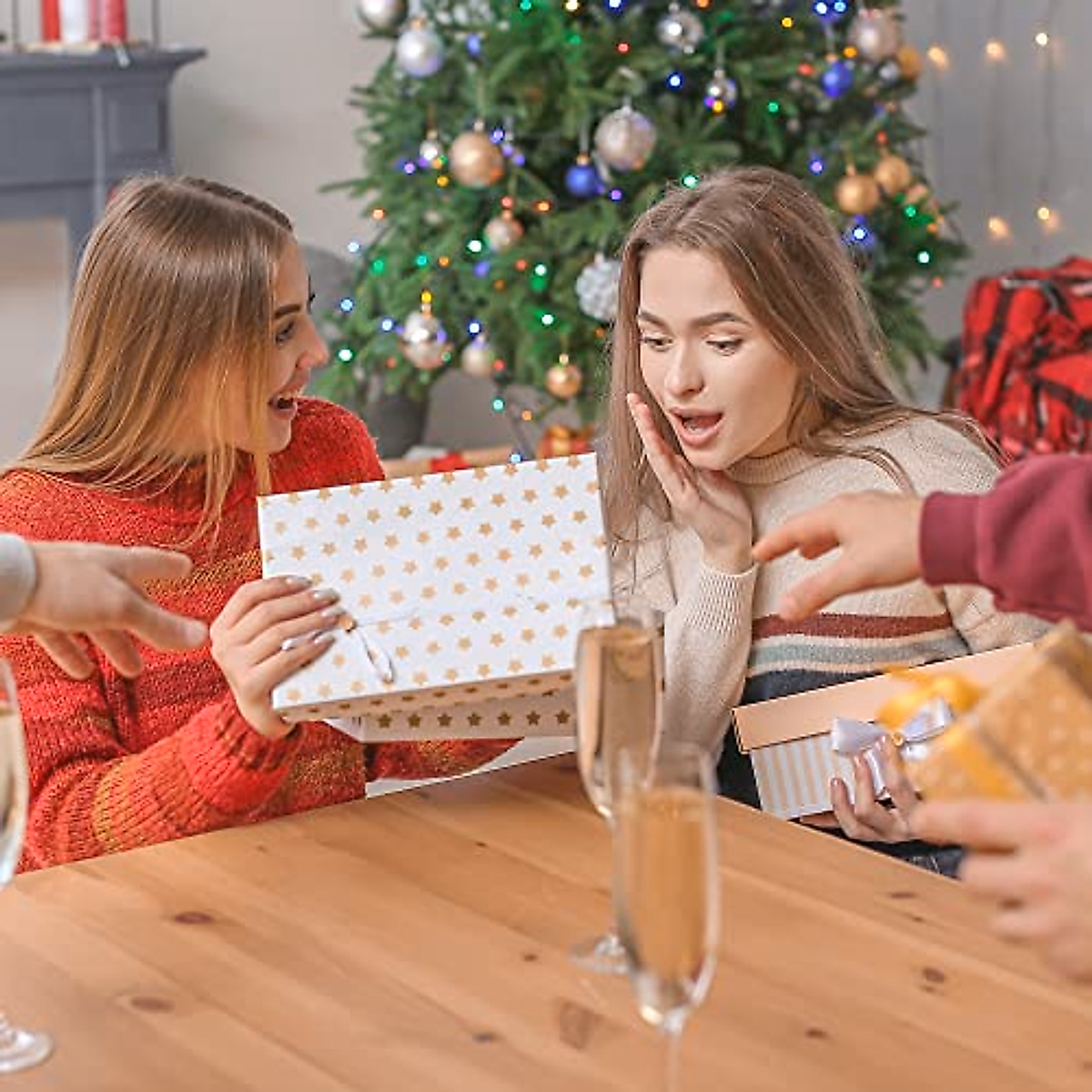 Mydedor Custom Bobble-Heads Figures 4 Person Family Figurines Customized Doll, 6-Inch Bobble Head Figures Handmade Personalized Car Dashboard Birthday Gift for Dad Friend Businessman Coworker